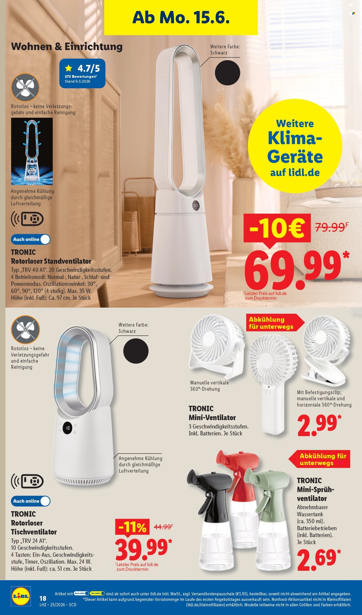 LIDL Prospekt • Ab Montag 15.06.2026