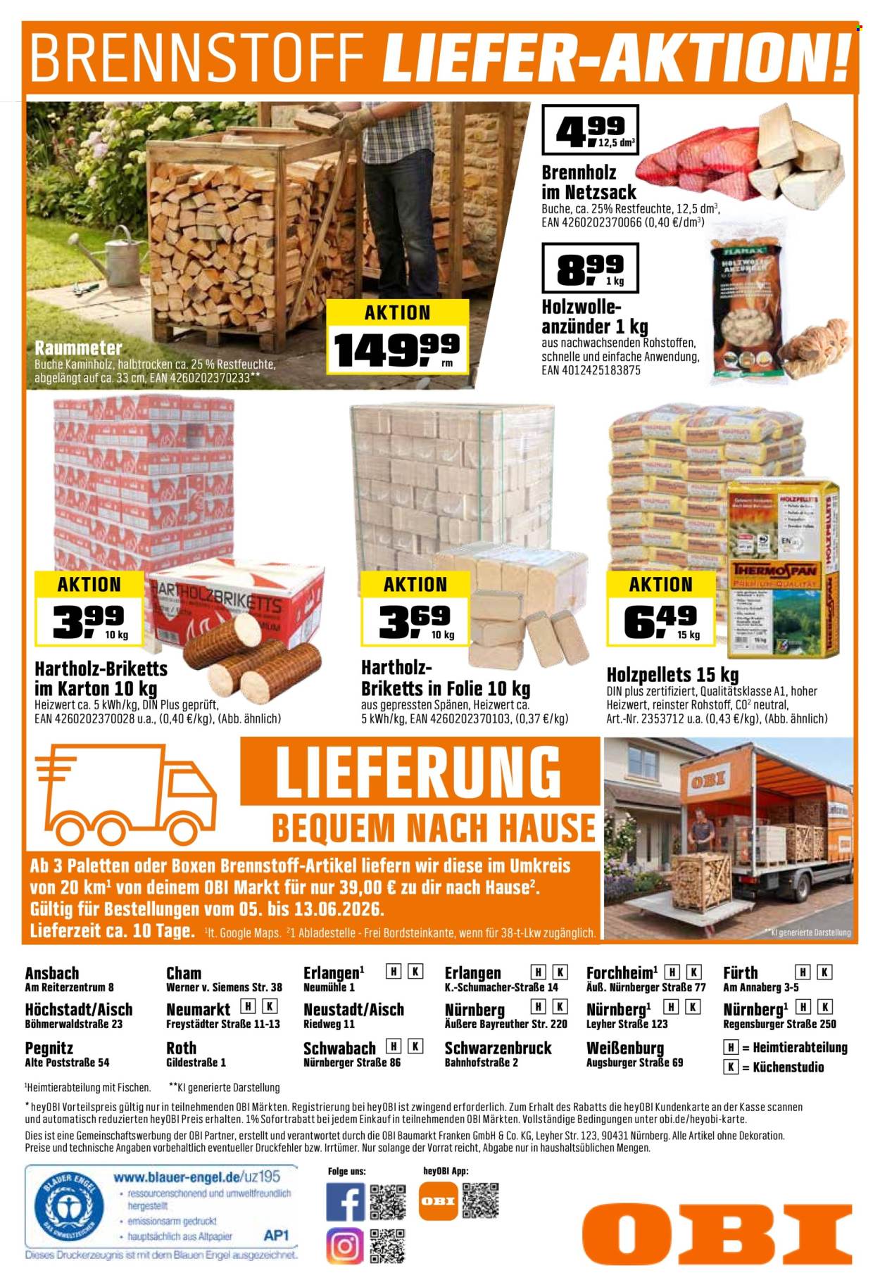 OBI Prospekt • Ab Montag 1.06.2026